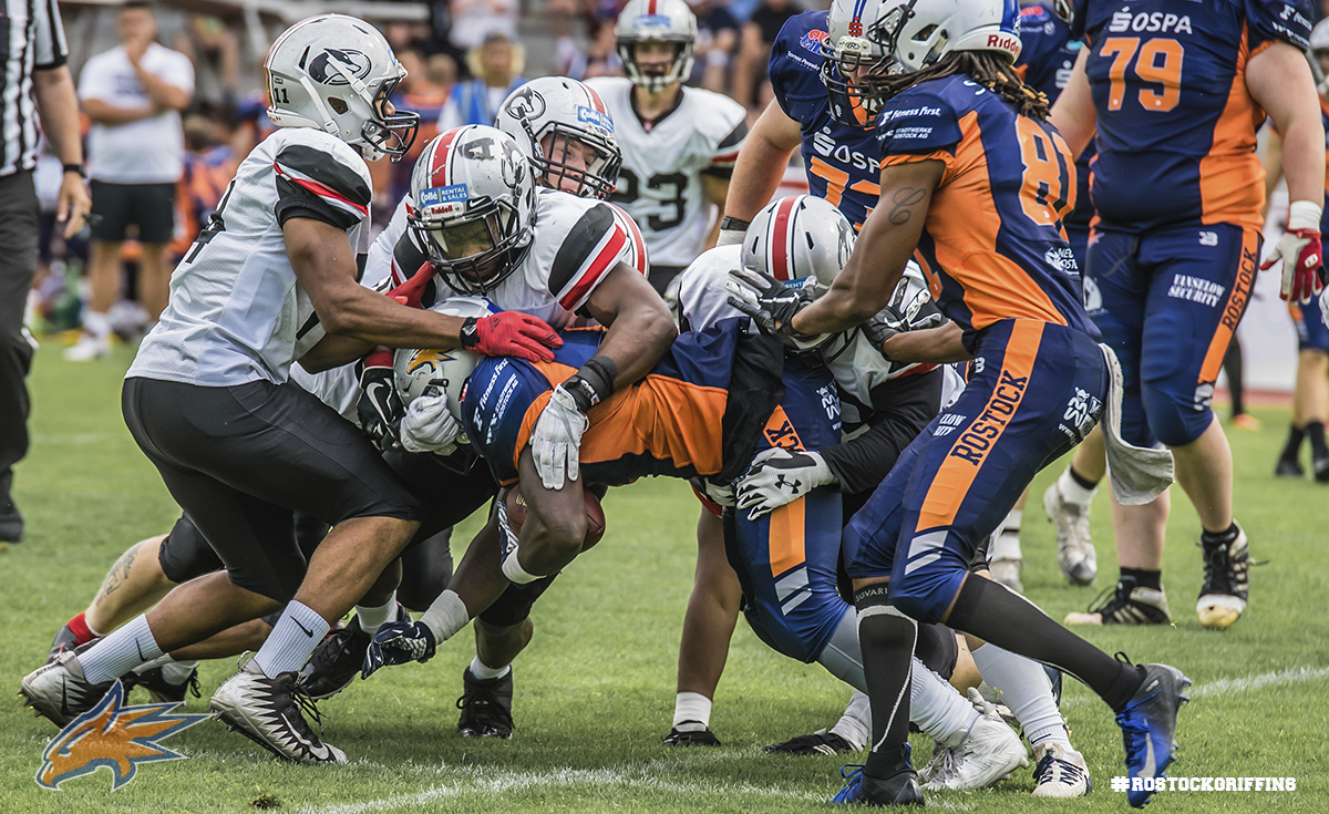 Griffins in Hamburg gefordert - Erima GFL